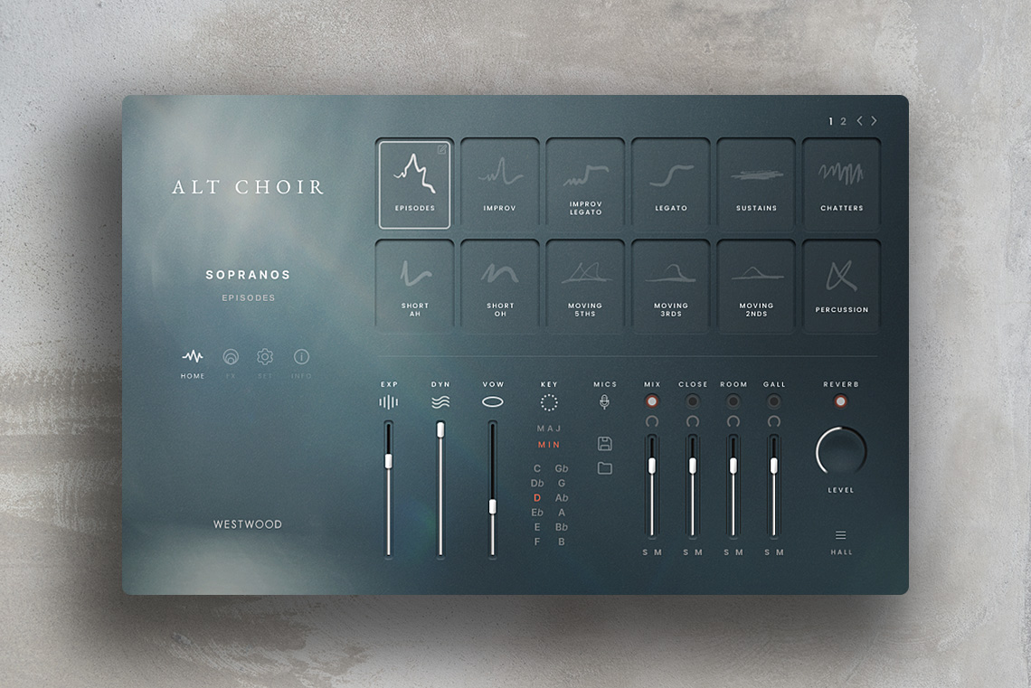 Choir sample library for Kontakt - Alt Choir - WESTWOOD